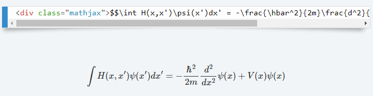 MathJax Integration in Ghost